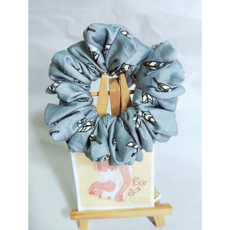 Blo - Che's Scrunchies / Getah Rambut - Sky Feathers pattern | Shopee ...