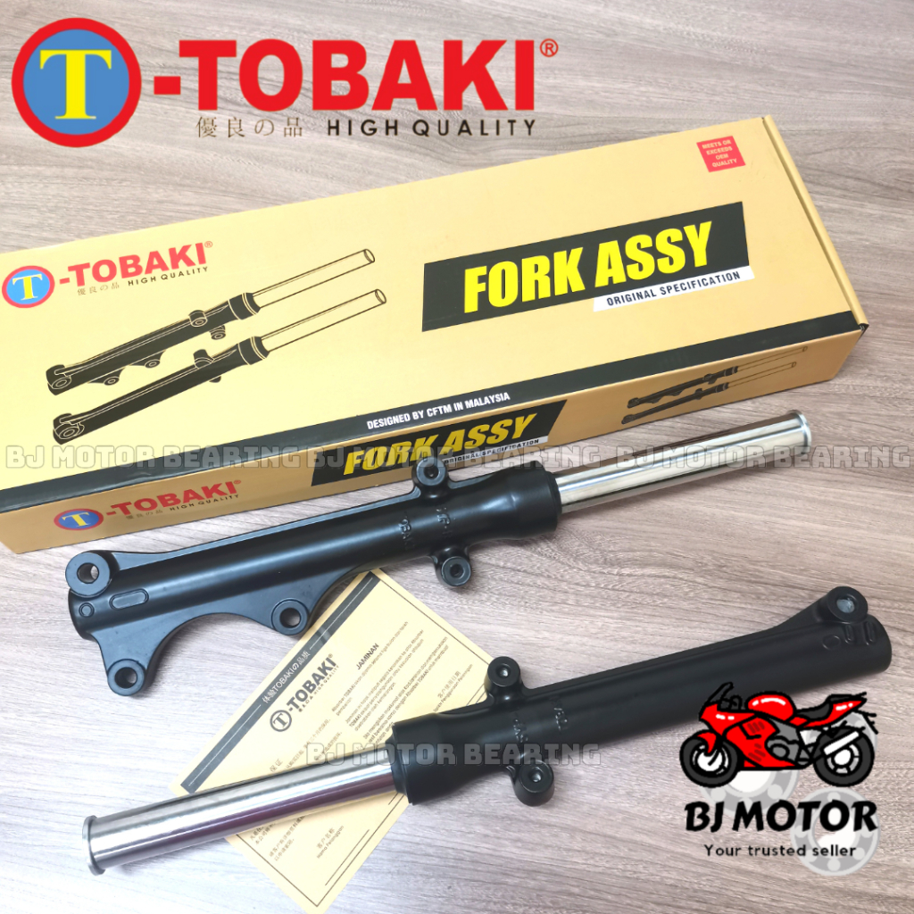 YAMAHA LC135 / Y15 / Y16 (4S/5S) V1/V2/V3/V4/V5/V6/V7/ V8 FI TOBAKI LC Fork Set 55D / 55C / 5YP ...