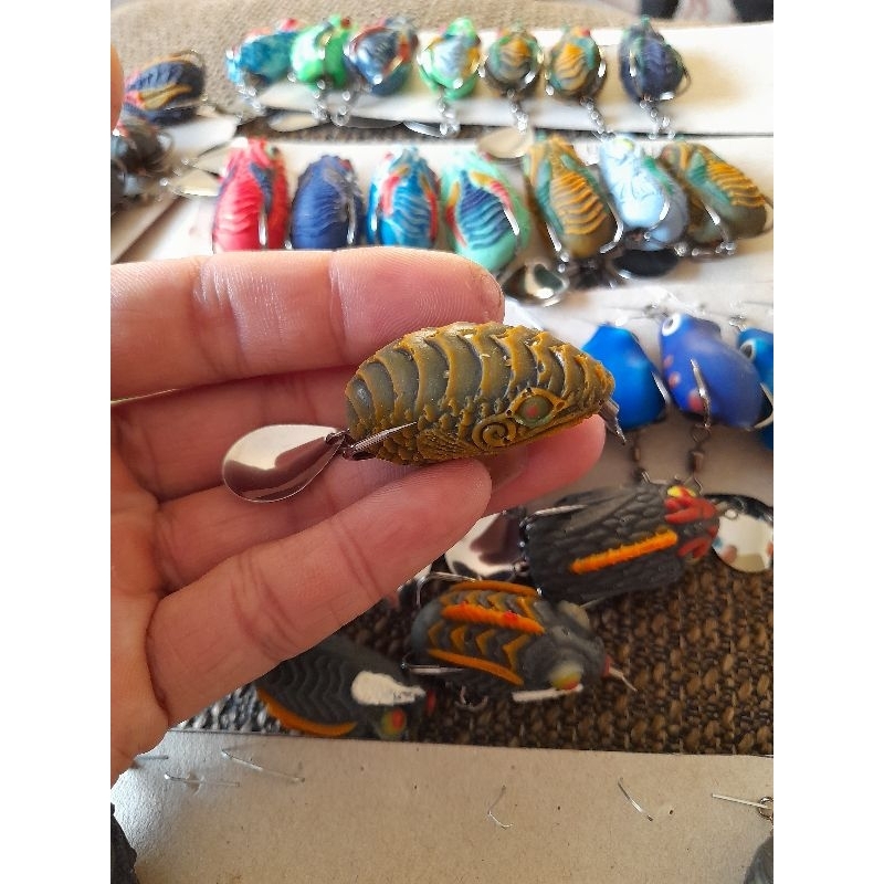 Haruan soft frog, Tenggiling ,3.8cm, 7g | Shopee Malaysia