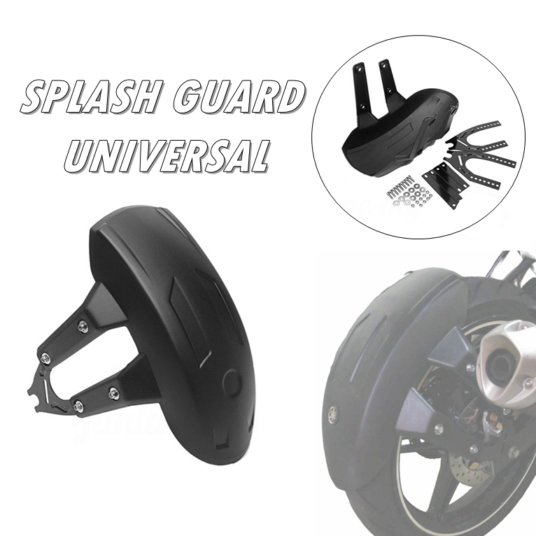 SPLASH GUARD UNIVERSAL R25 R15 NINJA250 Z250 NS200 RS200 KTM DUKE TAYAR ...