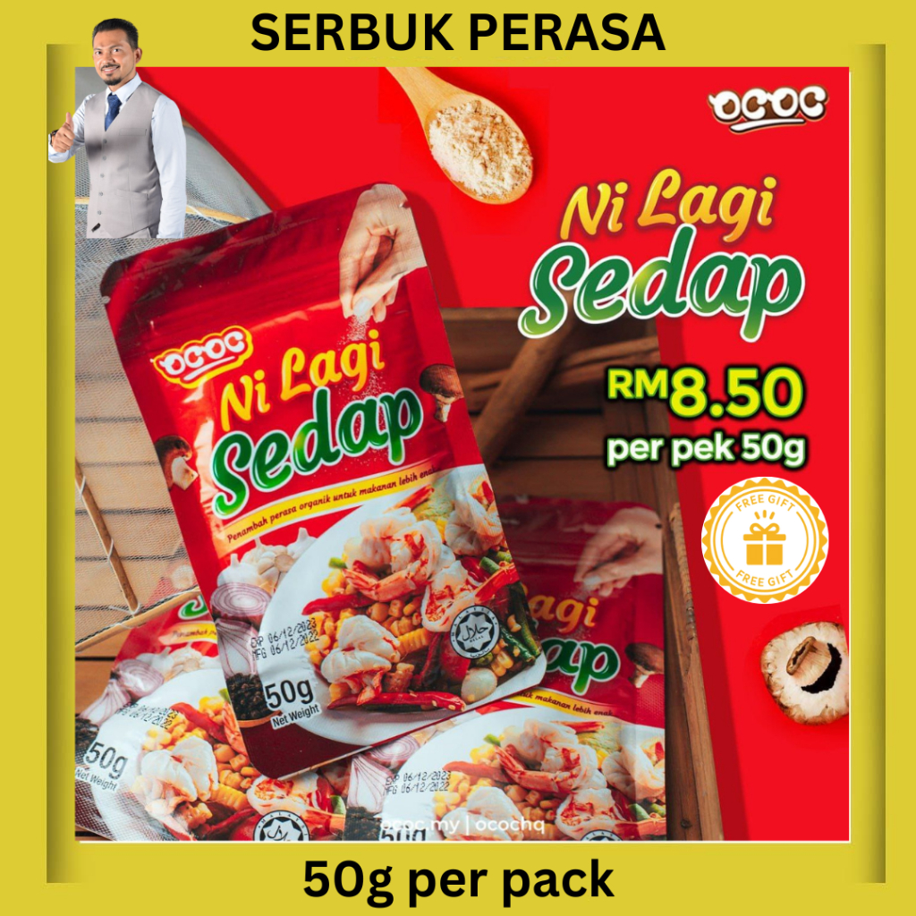 Serbuk Perasa Ococ Ni Lagi Sedap Dari Dr Rizal /Menu Sihat / Halal ...
