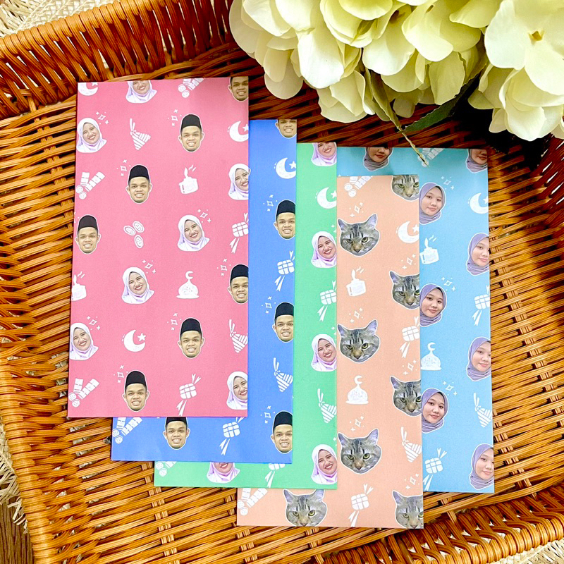 SAMPUL RAYA CUSTOM 2025 / MONEY PACKET / SAMPUL RAYA PERSONALISE ...