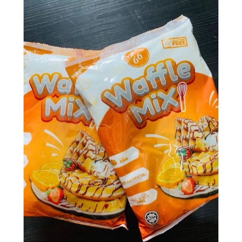 Tepung Waffle Premium Brand 66 | Shopee Malaysia