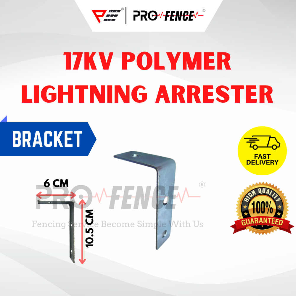 Pro Fence Polymer Lightning Arrester (Bracket Only) | Shopee Malaysia