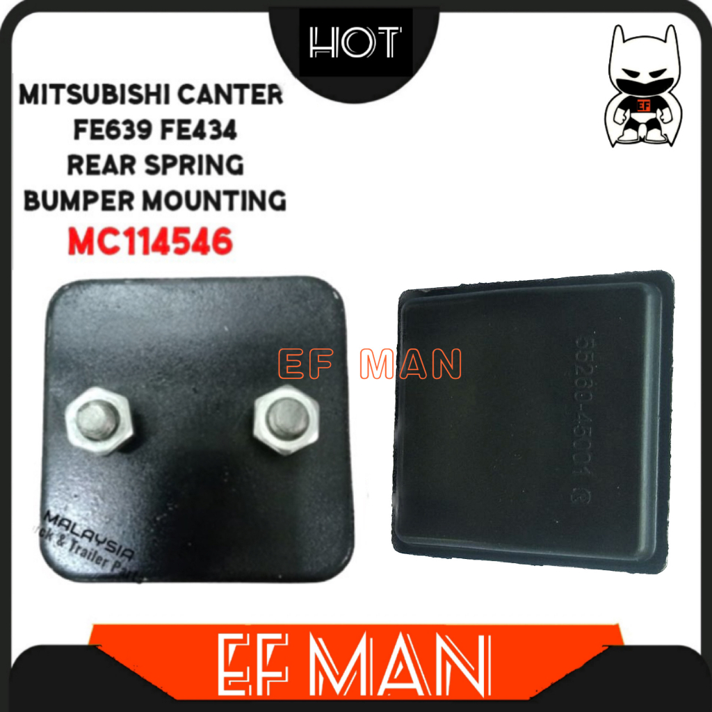 MITSUBISHI CANTER FE639 SPRING HELPER BUMPER MC114546 STOPPER MOUNTING ...