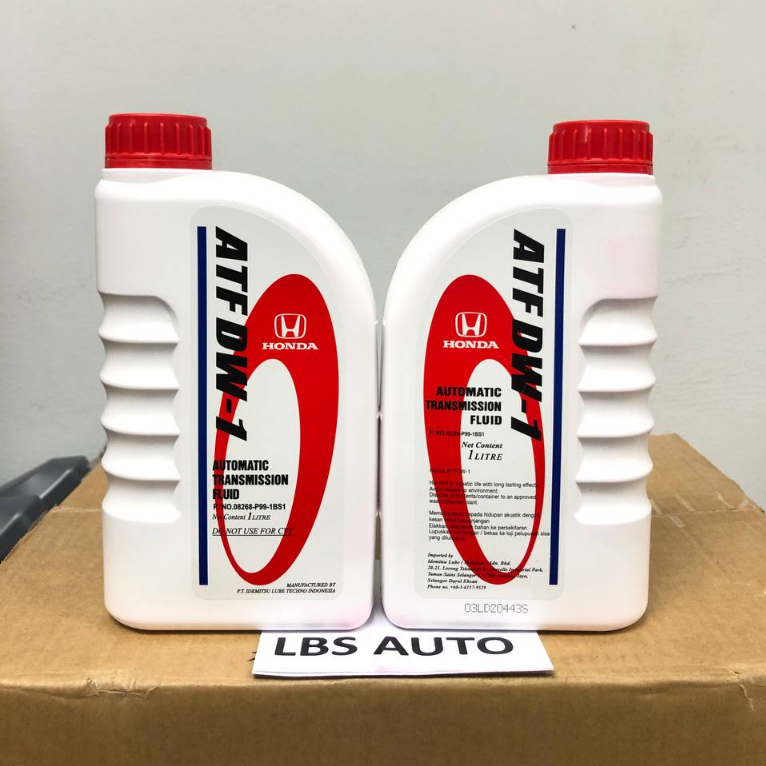 Honda ATF DW1 DW-1 DW 1 1L Automatic Transmission Fluid Oil ATF 100% Original | Shopee Malaysia