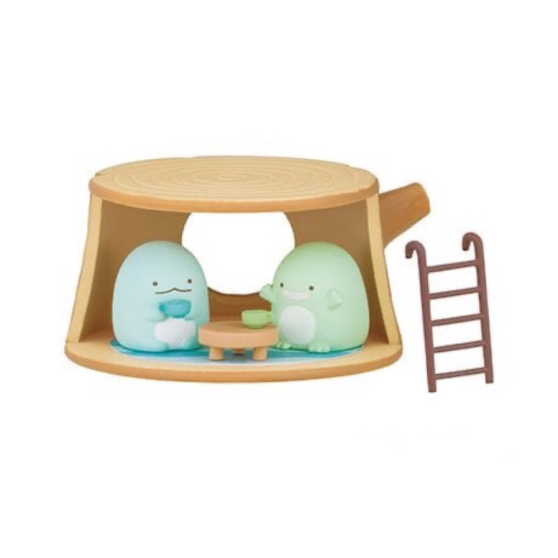 [READY STOCK] Sumikko Gurashi Tree Stump House Blind Box Figure Set ...