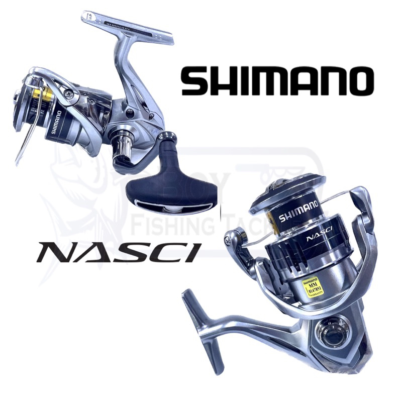 2021 SHIMANO NASCI FC SPINNING REEL 500FC 1000FC 2500HGFC C3000HGFC ...