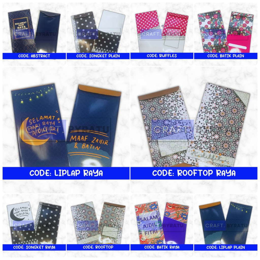 [SAMPUL RAYA] Sampul Duit Raya 2025 | Sampul Raya Exclusive | Money ...