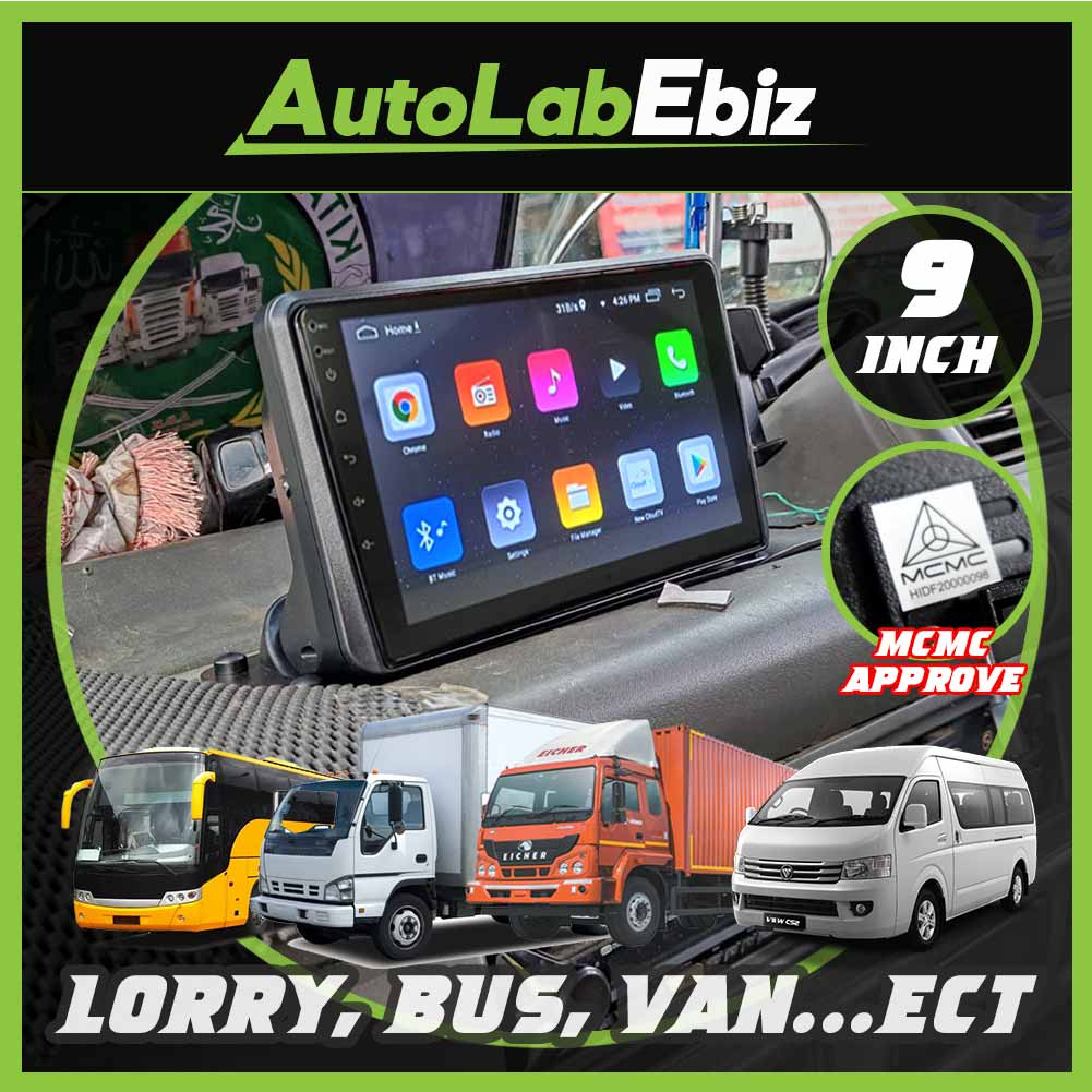 Universal Dashboard Lorry BUS VAN 24V Heavy Duty Vehicle Casing 9" & 10 ...