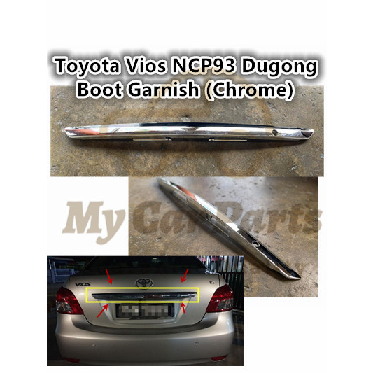 (100% Cun FItting ) Toyota Vios NCP93 Dugong 2009-2013 Boot REAR ...