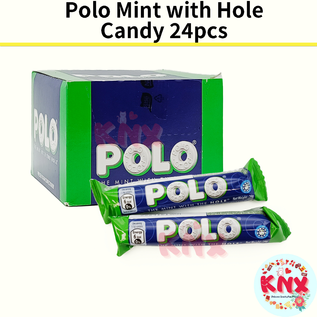 Polo Mint with Hole Candy 24g x 24pcs | Shopee Malaysia