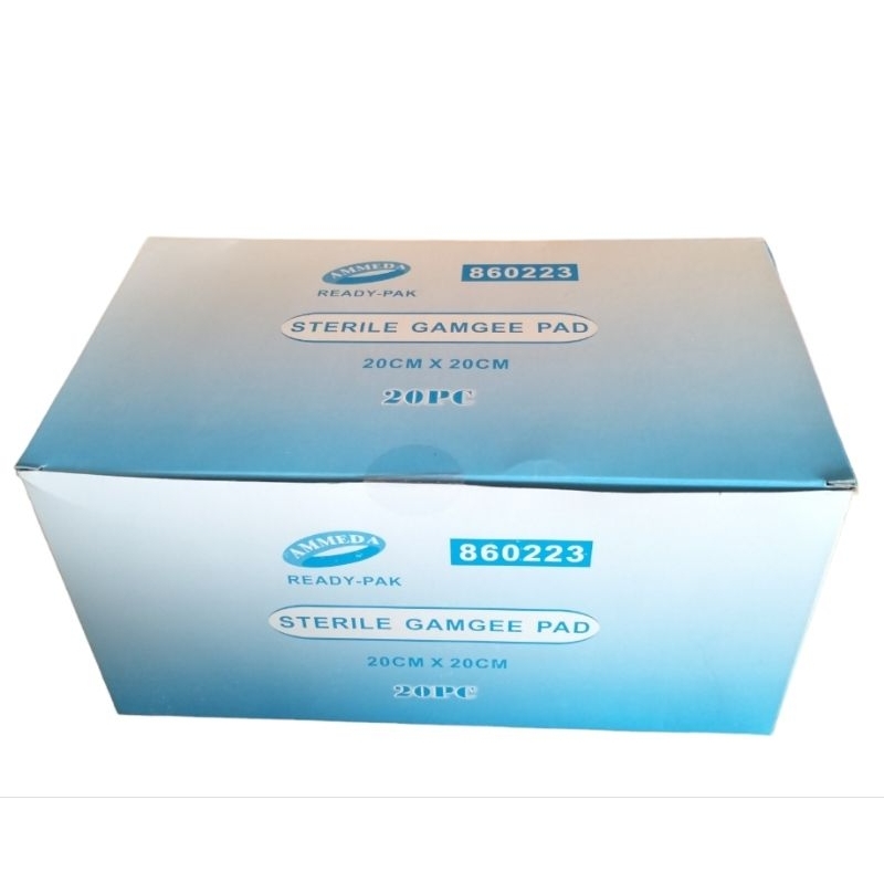 AMMEDA STERILE GAMGEE PAD (20CM x 20CM) 1 BOX | Shopee Malaysia
