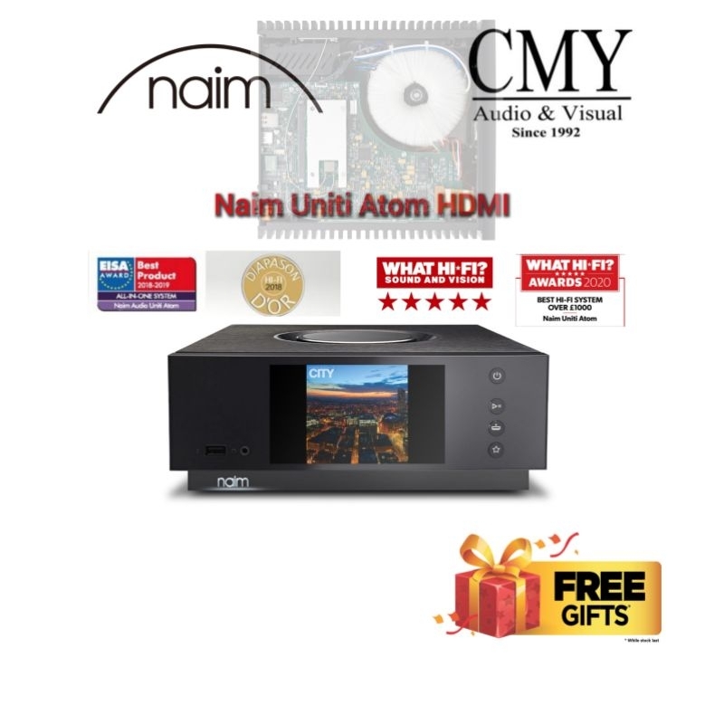 Naim Audio Uniti Atom HDMI Integrated Amplifier & Network/Streamer | Shopee Malaysia