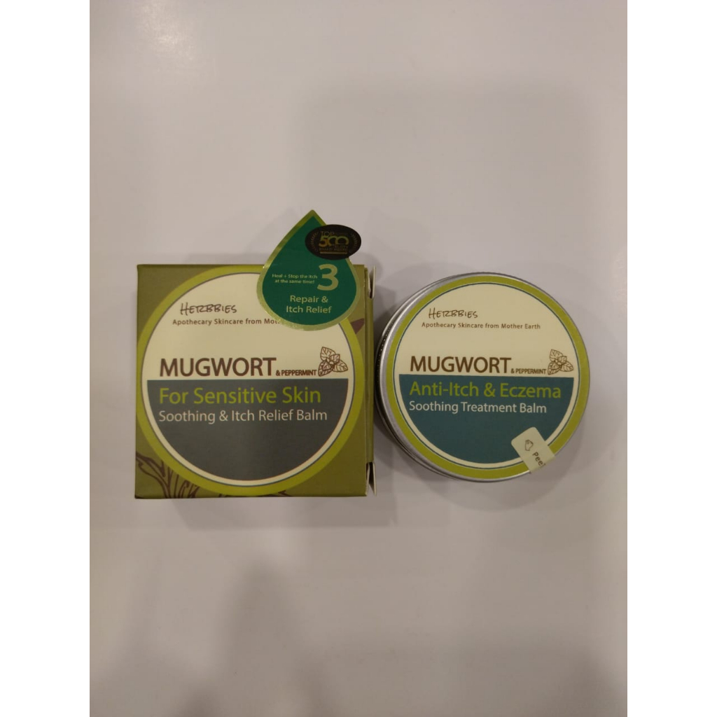 [Herbbies] Mugwort Anti Itch Eczema Balm - For Eczema, Psoriasis, Itchy ...