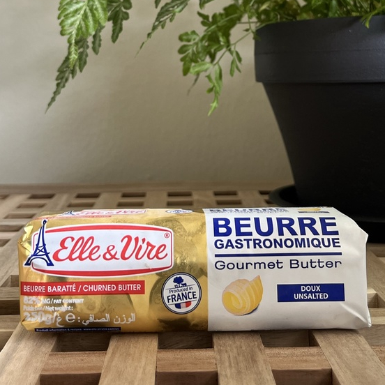 Elle & Vire Unsalted Butter 250g | Shopee Malaysia