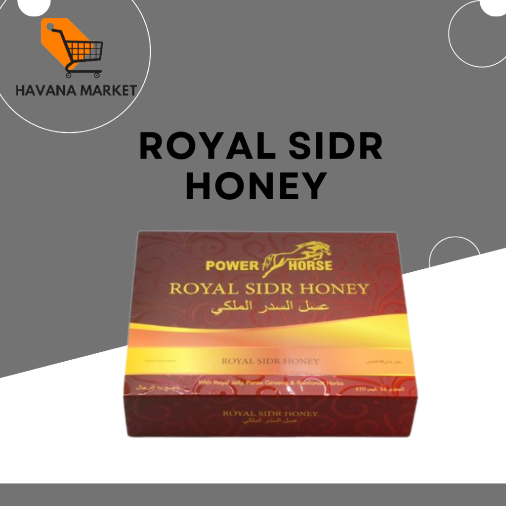 Power Horse Royal Sidr Honey 24 Sachet x 10g | Shopee Malaysia