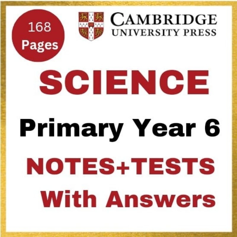 SC.🌟Primary Year 6 Science Notes+Tests+Answers🌟 | Shopee Malaysia
