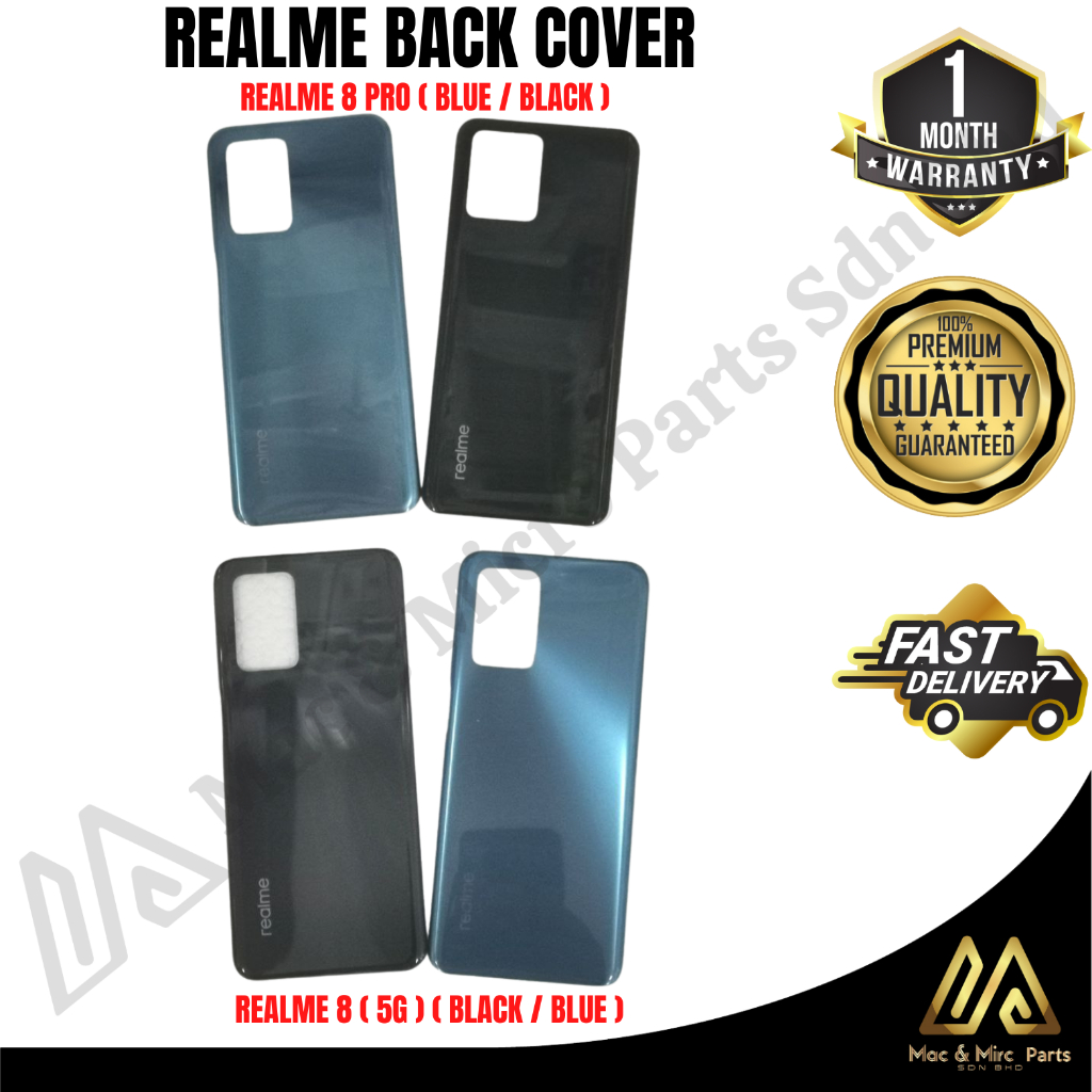 REALME 8 PRO / REALME 8 ( 5G ) BACK COVER ( READY STOCK ) | Shopee Malaysia