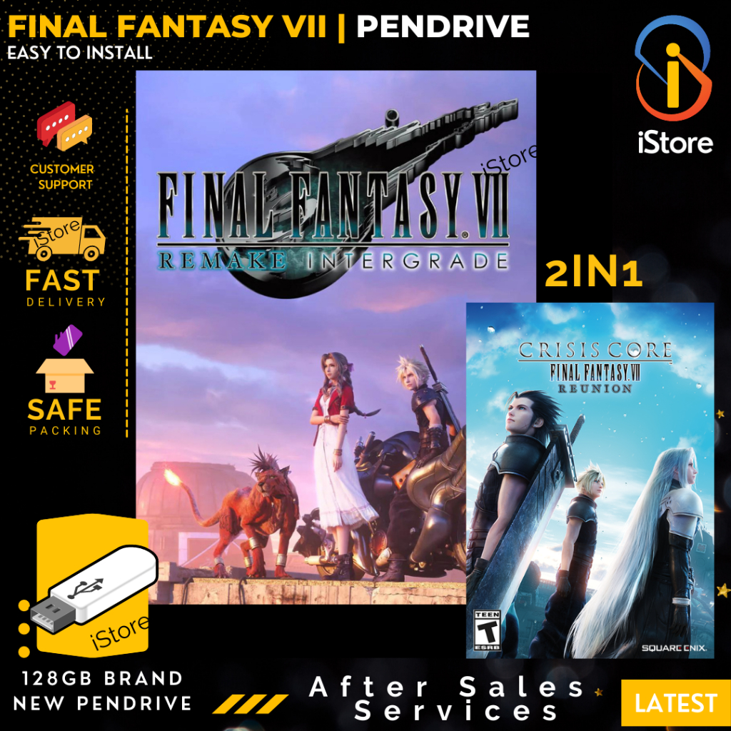 FINAL FANTASY VII REMAKE INTERGRADE ALL DLCS ESSENTIAL MODS and CRISIS ...