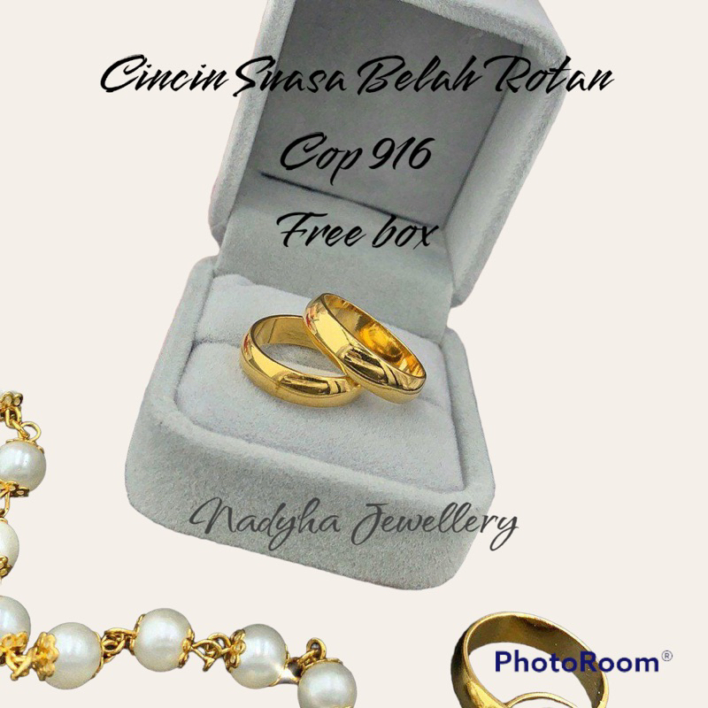 CINCIN BELAH ROTAN SUASA COP 916 | Shopee Malaysia