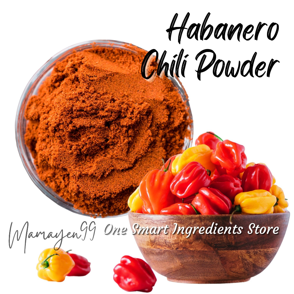Habanero Powder | Habanero Chili Powder | 魔鬼辣椒粉 Habanero Pepper - Chili ...