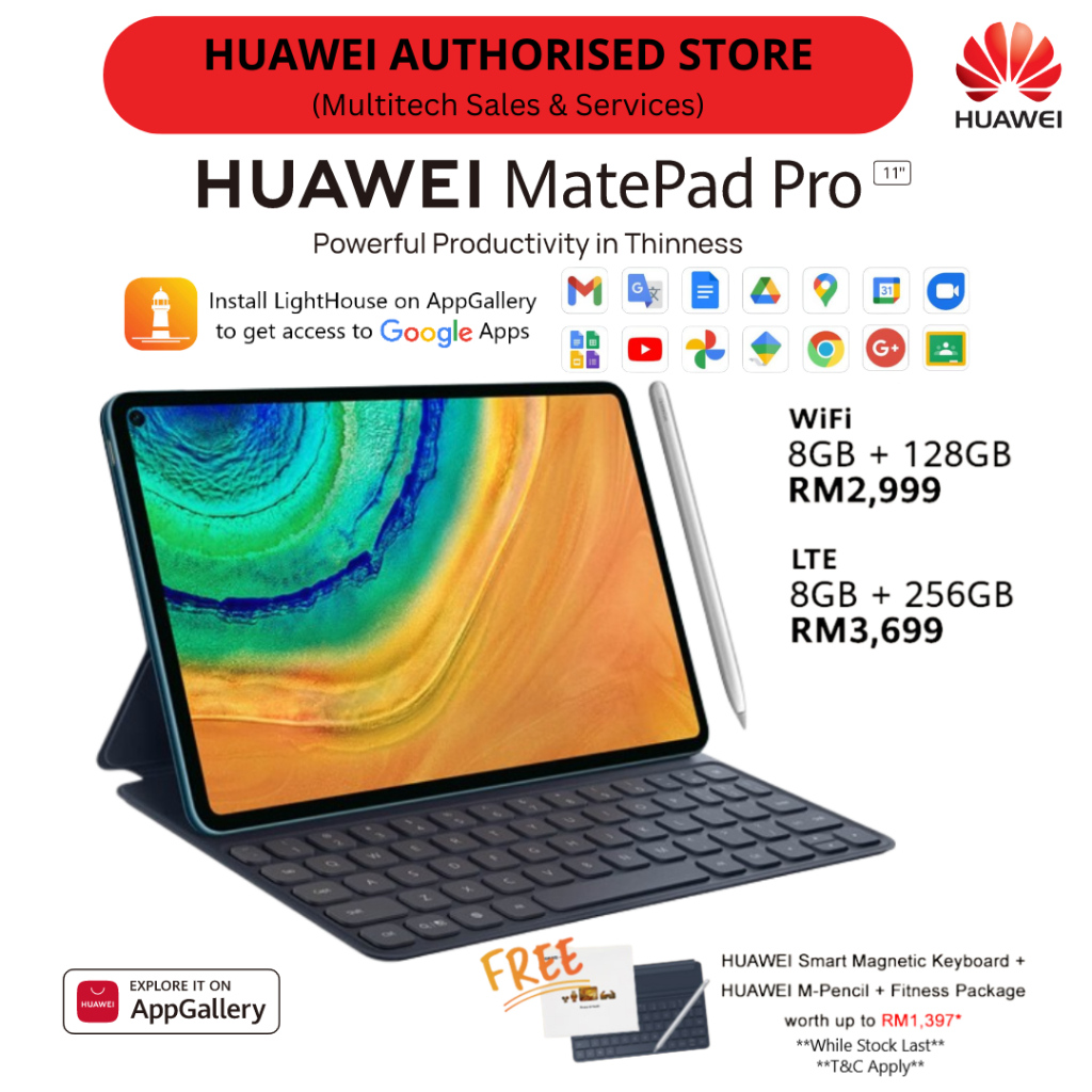 Huawei Matepad Pro 11 Inch 8GB + 128GB / 256GB Wifi Version LTE Version ...