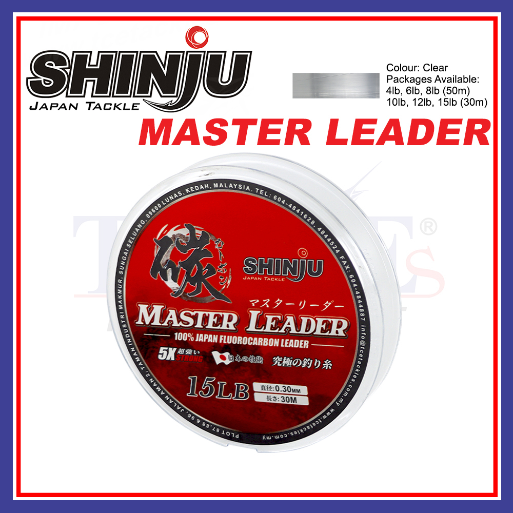 4LB-15LB Shinju Master Leader Penyambung Perambut Fishing Line Tali ...