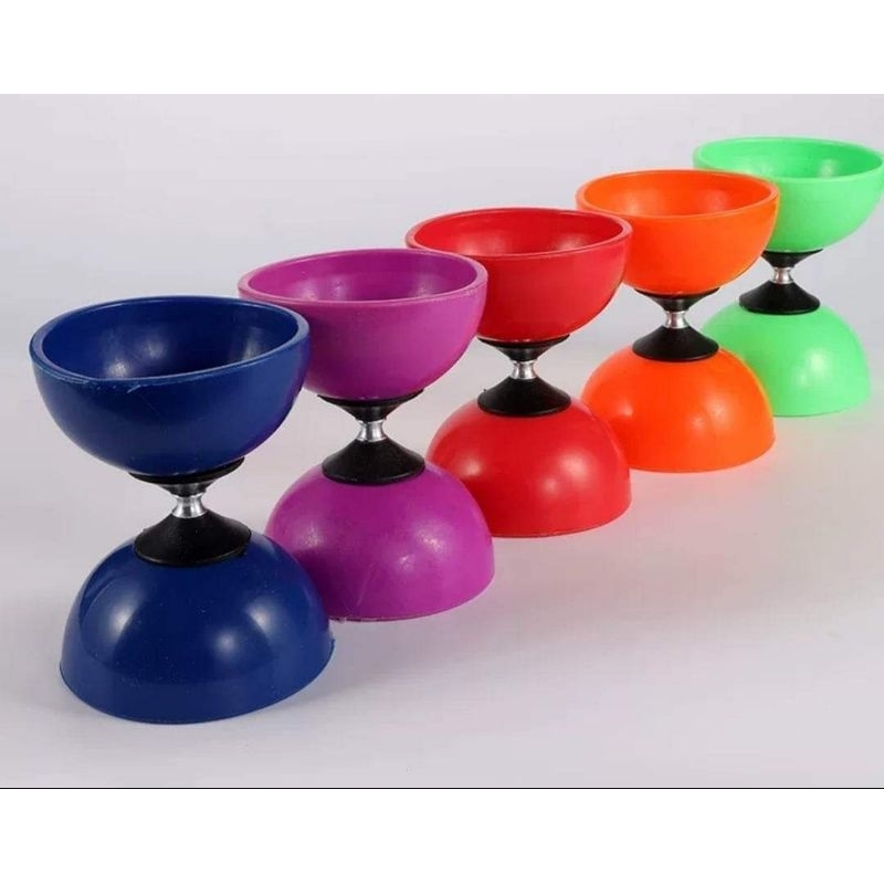 chinese yoyo che ling 扯玲 traditional games toys Bowl Diabolo | Shopee ...