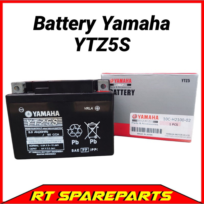 Battery Yamaha Bateri YTZ5s YTZ5 High Quality made in Indonesia ...