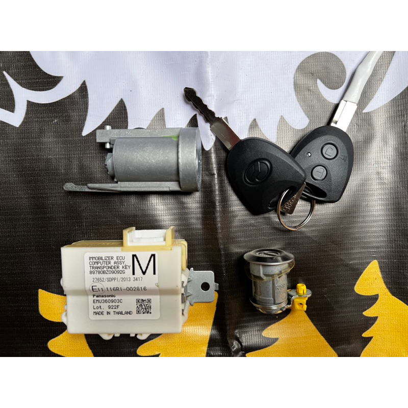 PERODUA AXIA IGNITION SWTICH WITH KEY SET | Shopee Malaysia
