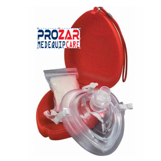 CPR MASK Pocket Mask (Resuscitator Rescue) for first aid emergency ...