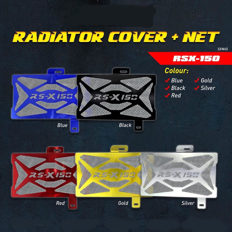 RADIATOR COVER RS150R RS150 WINNER X RSX 150 COOLANT NET RS150R RS150 ...