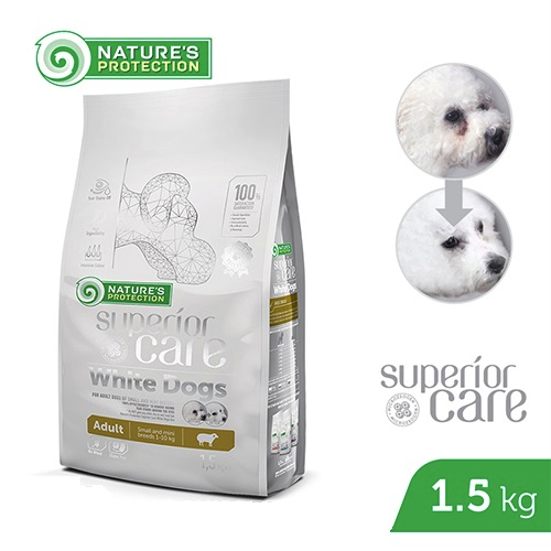 Nature's Protection Superior Care White Dog Tear Stain Puppy Adult 1 ...