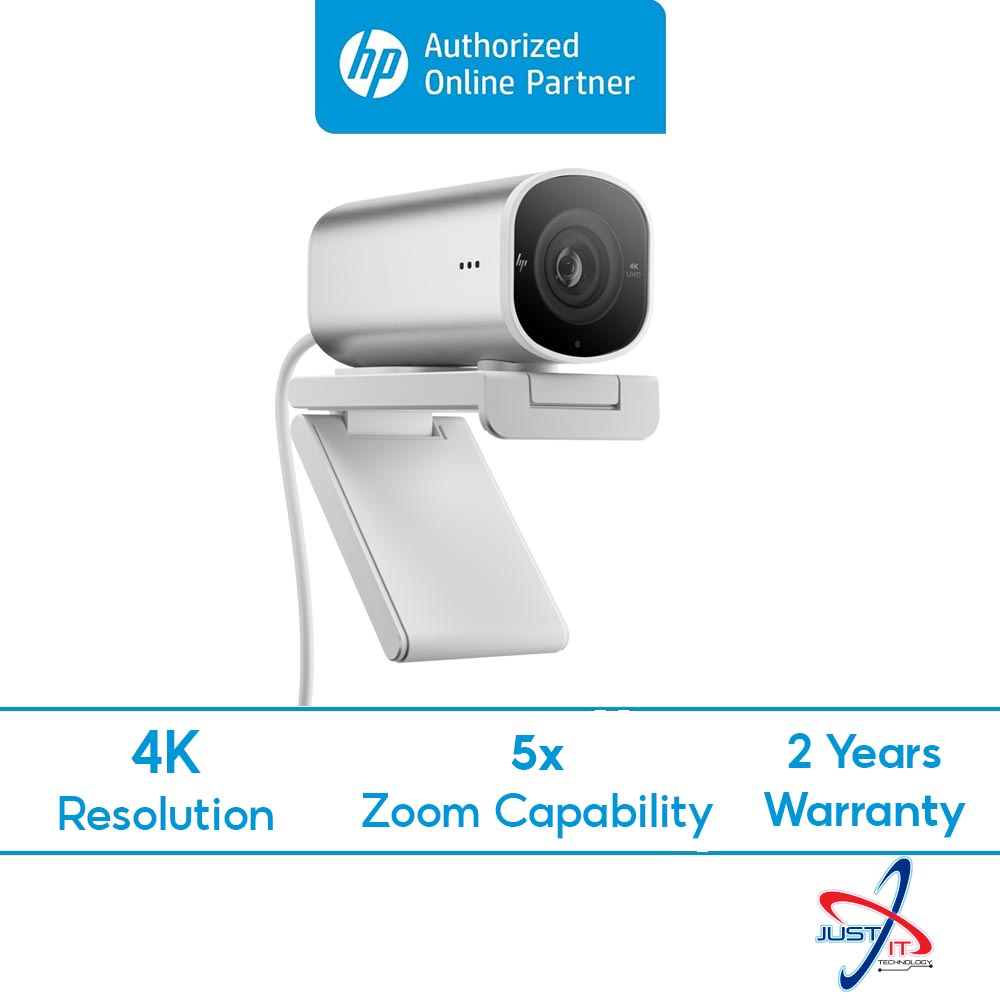 HP 960 4K Streaming Webcam (695J6AA) | Shopee Malaysia
