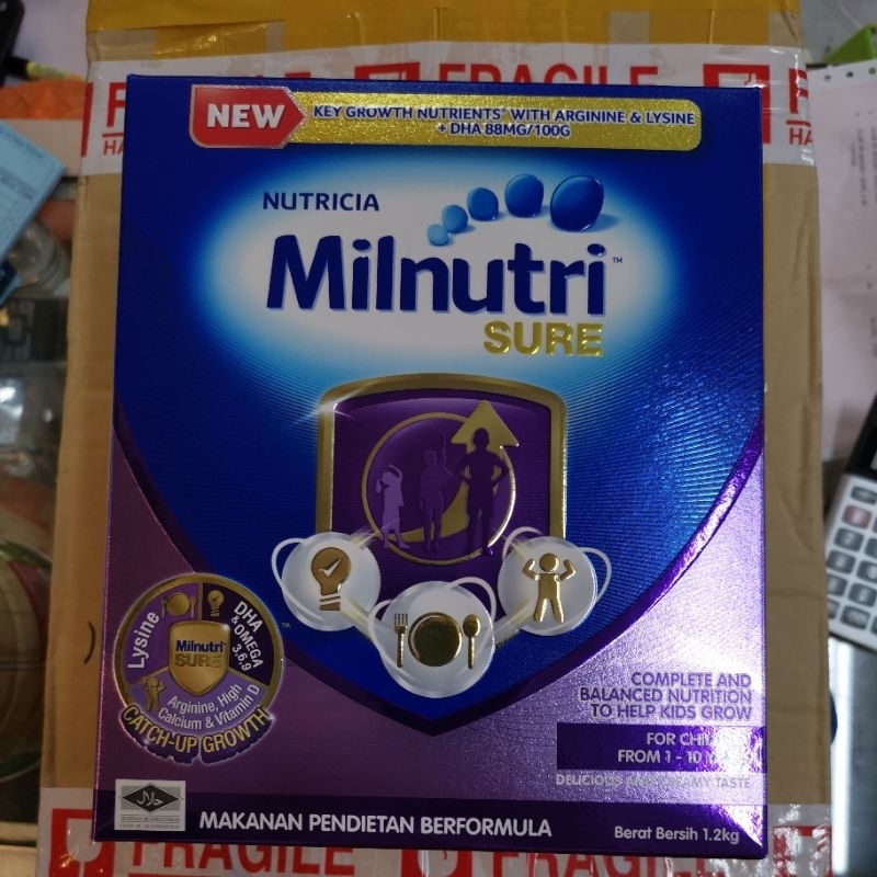 NUTRICIA MILNUTRI SURE for children 1 - 10 years 1.2kg, Expired 2024 ...