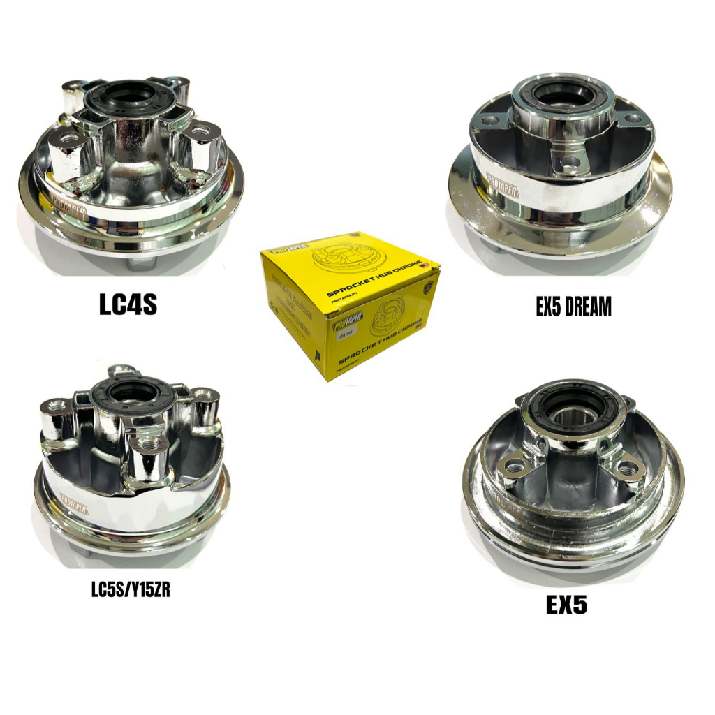 Y15ZR LC135 4S 5S EX5 DREAM HUB SPROCKET CHROME PROTAPER | Shopee Malaysia