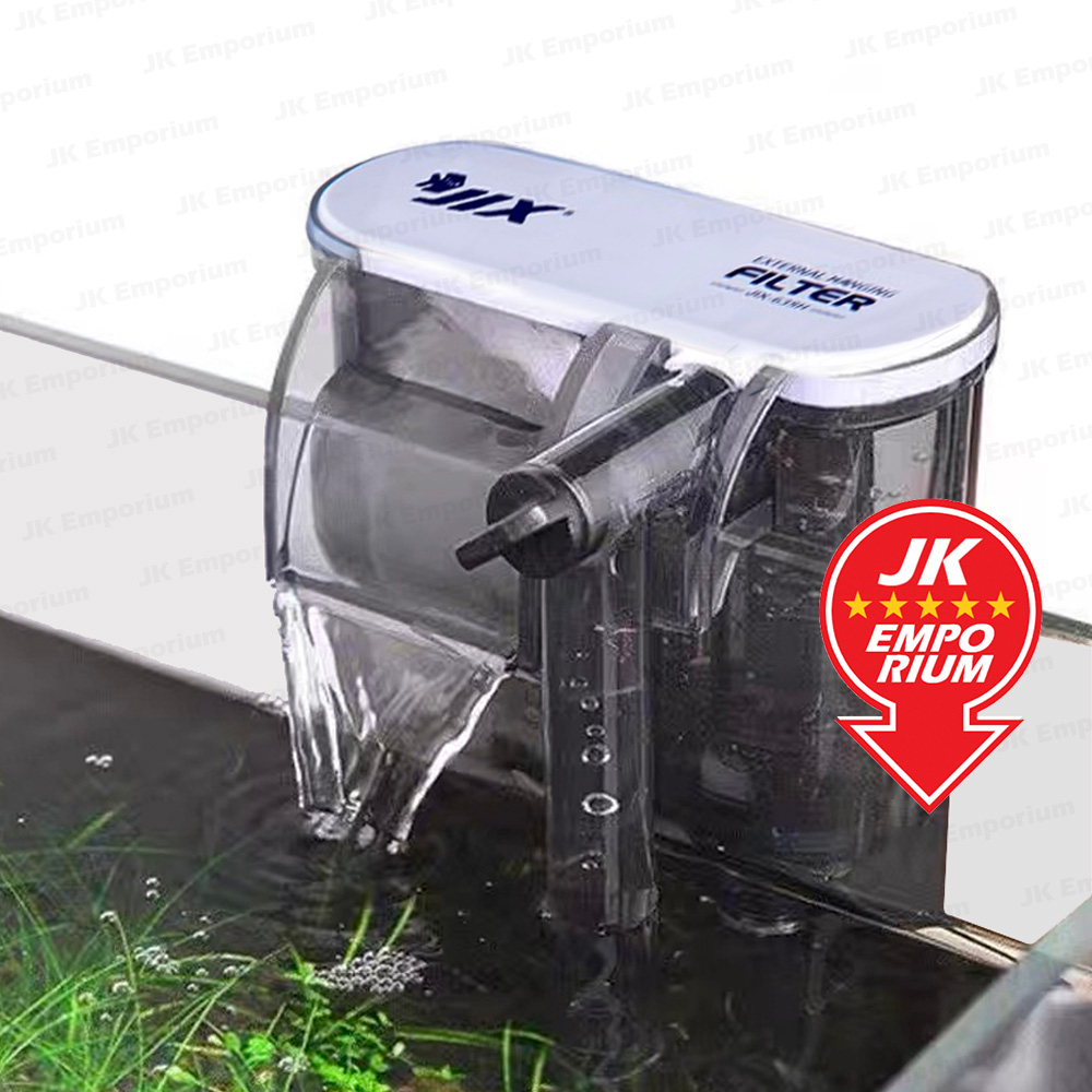 JIX Aquarium Slim Hang On Back HOB Clip Hanging Filter JIX-618H JIX ...