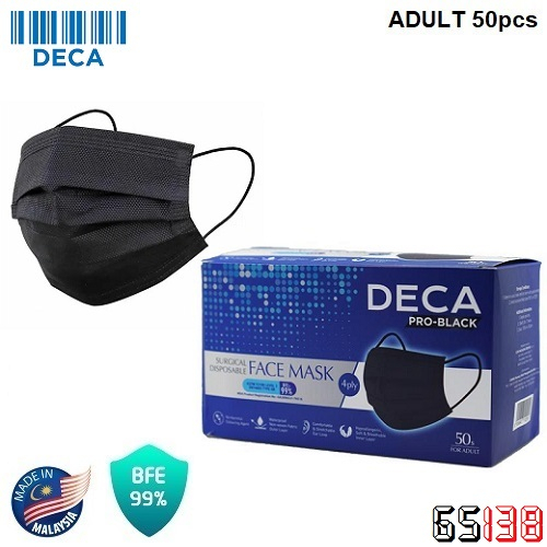 Deca Pro 4ply Surgical Disposable Face Mask Adult 50pcs (Original ...