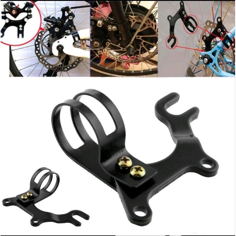 PREMIUM Bicycle Disc Brake Mounting Bracket Frame Modified To Disc ...