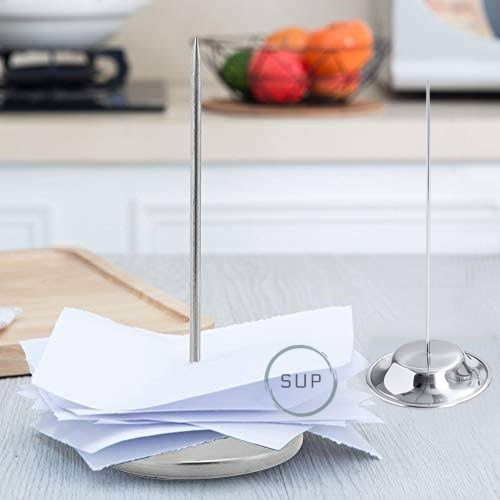 Stainless Steel Restaurant Receipt Memo Holder/ Receipt Check Spindle ...