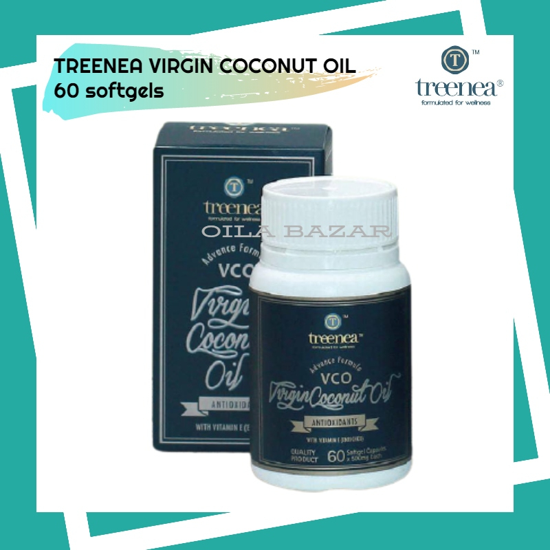 Treenea Virgin Coconut Oil 60 Softgels - Supplement Ibu Hamil / Minyak ...