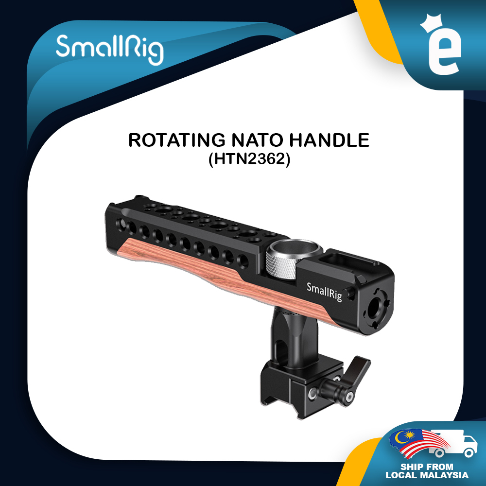 SmallRig Quick Release Rotating Nato Handle DSLR camera handle ...