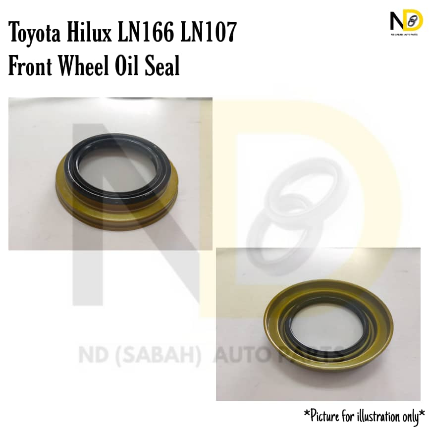 TOYOTA HILUX LN166 / LN107 FRONT WHEEL OIL SEAL 90312-T0002 | Shopee Malaysia