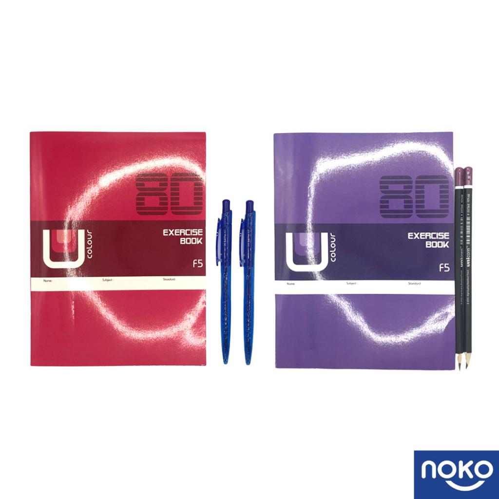 Unicorn UEC-80-FC Ecercise Book | Notebook | F5 Book | Shopee Malaysia