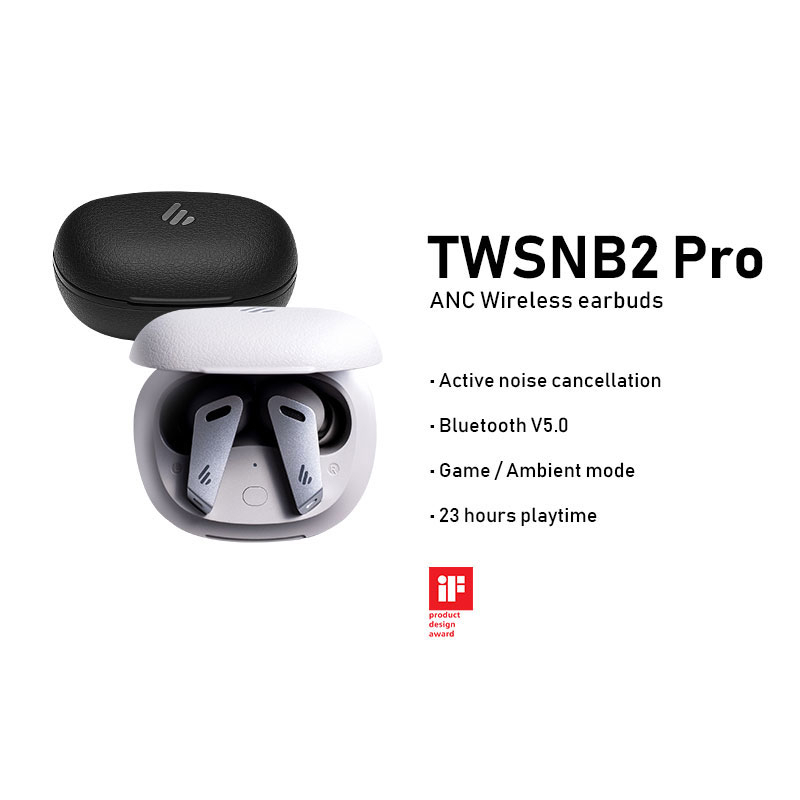Edifier TWS NB2 PRO Active Noise Cancellation True Wireless Bluetooth ...