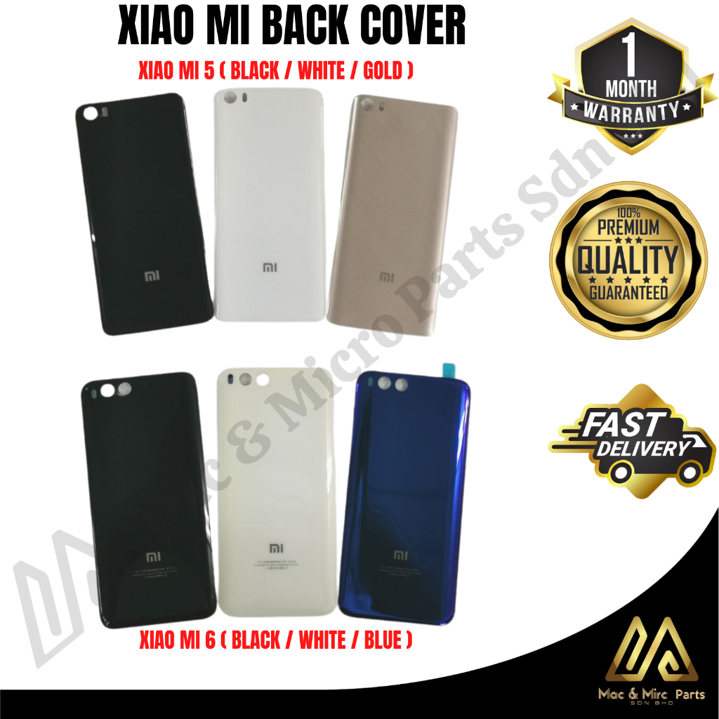 XIAO MI 5 / XIAO MI 6 BACK COVER ( READY STOCK ) | Shopee Malaysia