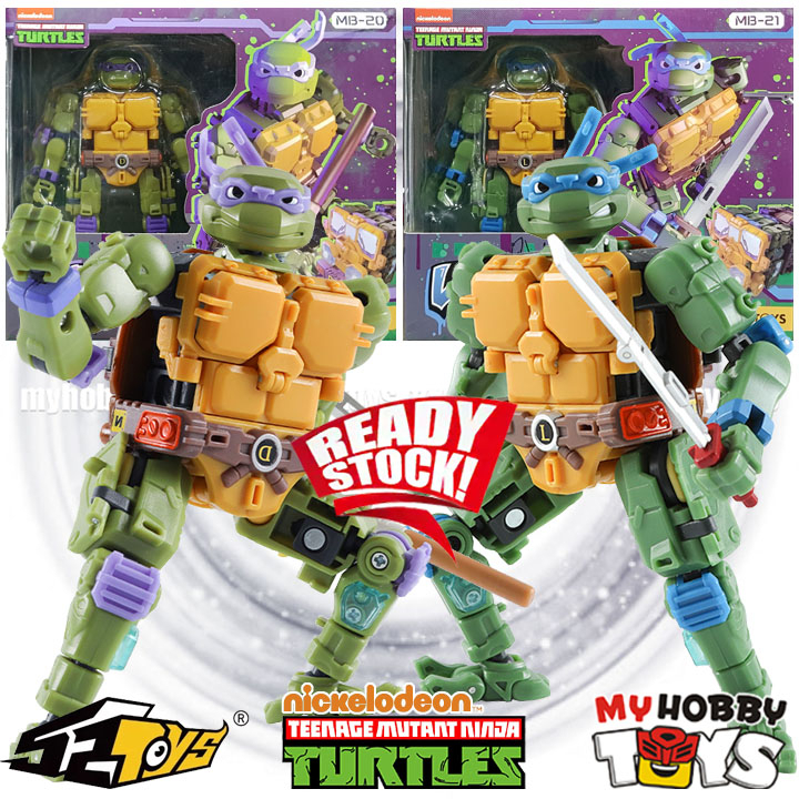 52toys Megabox - Teenage Mutant Ninja Turtles MB-20 Donatello & MB-21 ...