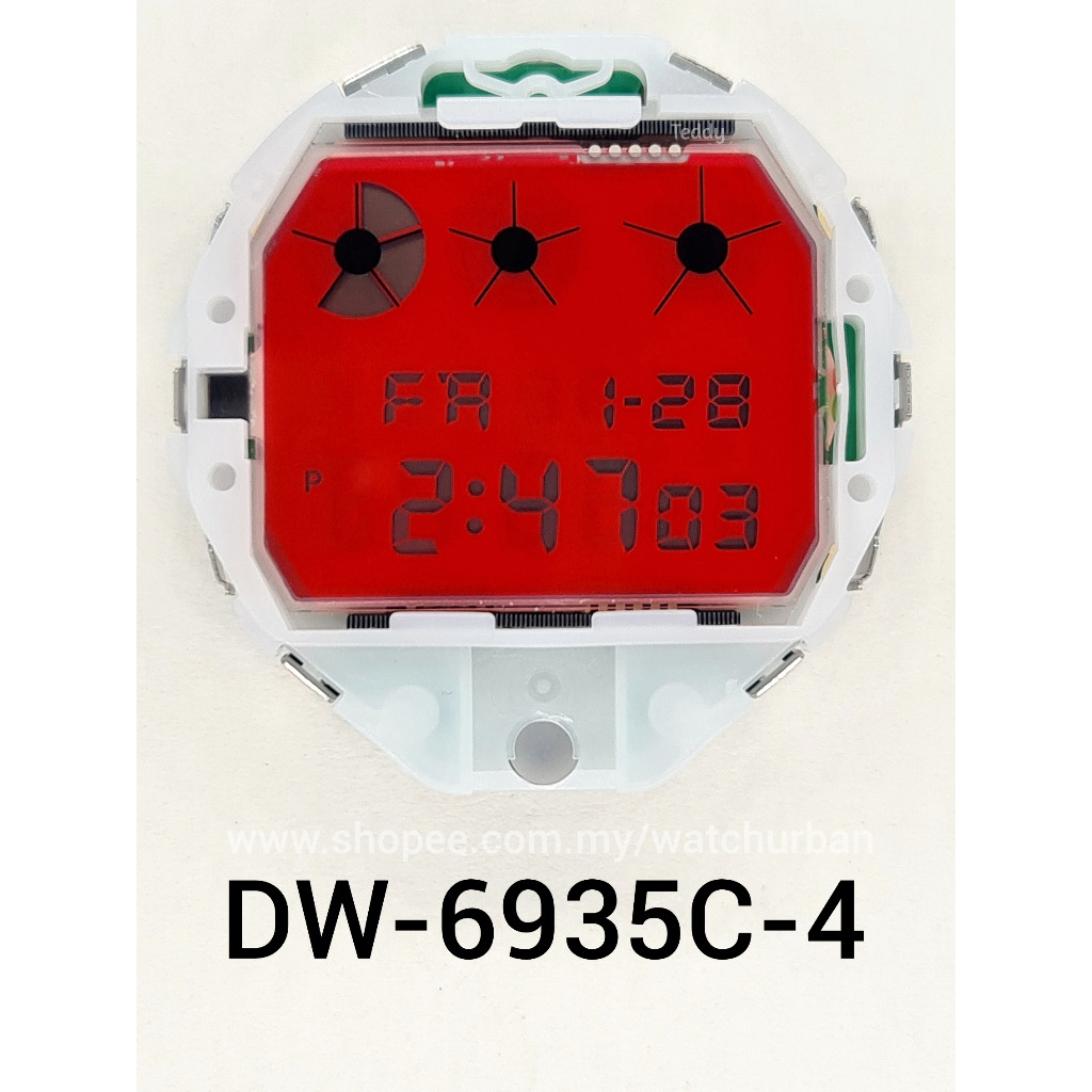 CASIO G-SHOCK MODULE DW6900 DW6600 ENGINE 3230 100% ORIGINAL DW-6900 ...