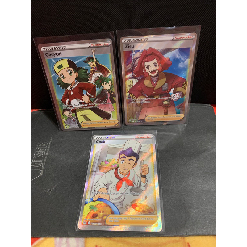 Pokemon Tcg - Full art Trainer copycat cook | Shopee Malaysia